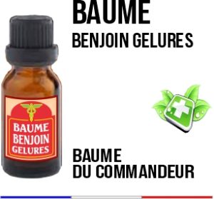 Baume Benjoin Gelures 20ml BAUME DU COMMANDEUR – L'Officine des ...